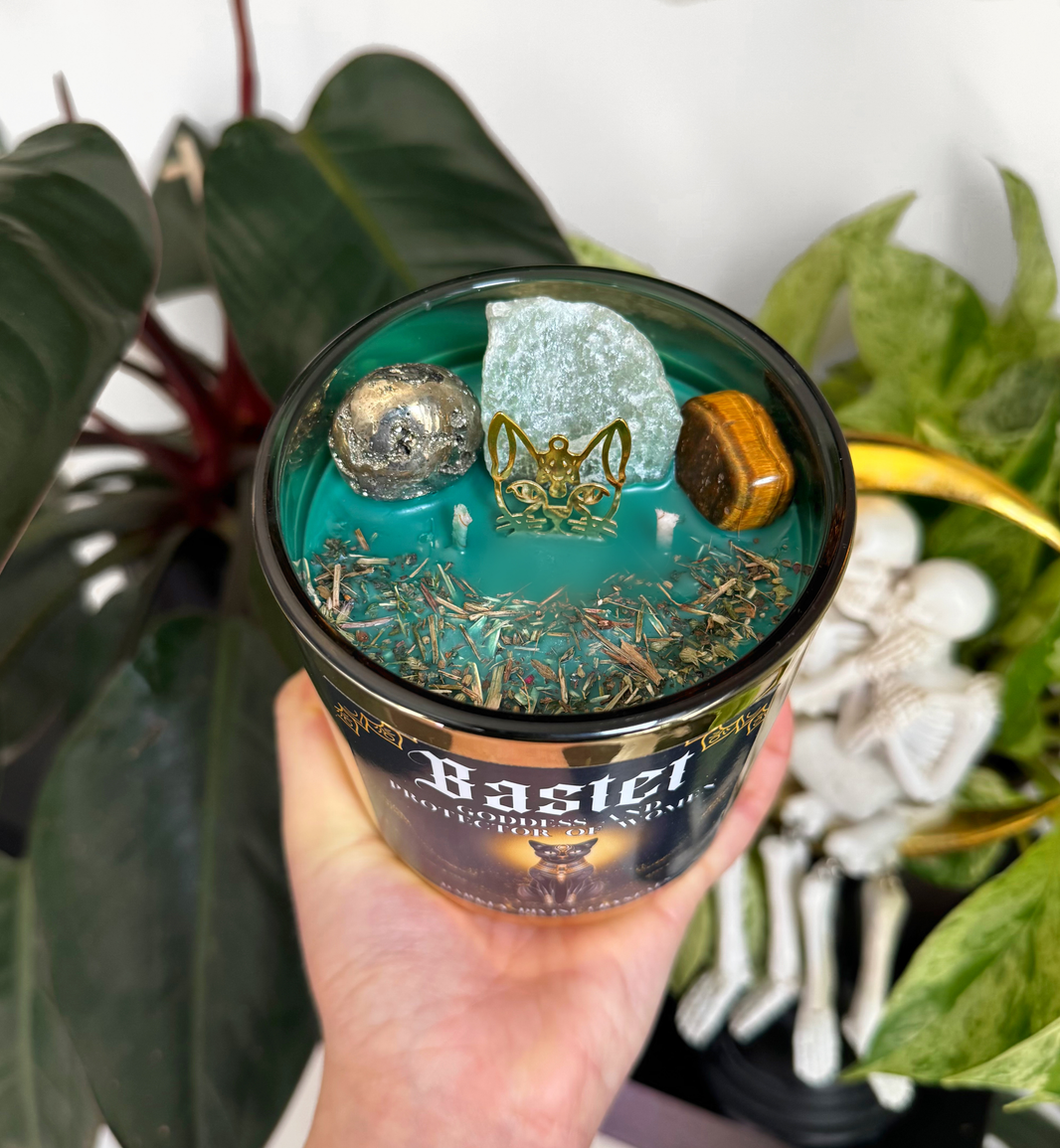 Crystal Goddess Candles – Darkly Divine Crystals